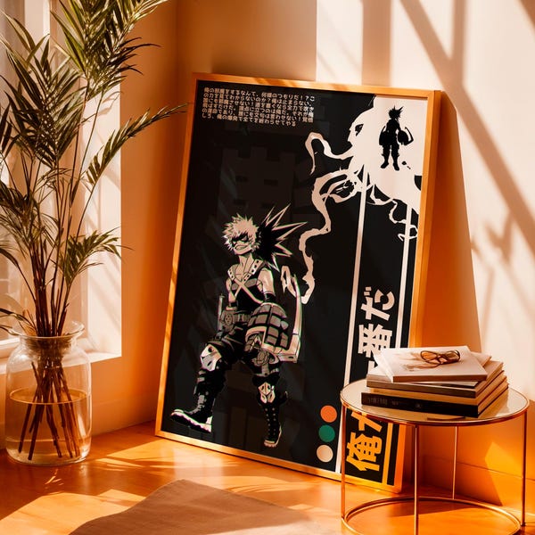 My Hero Academia Posters - Etsy