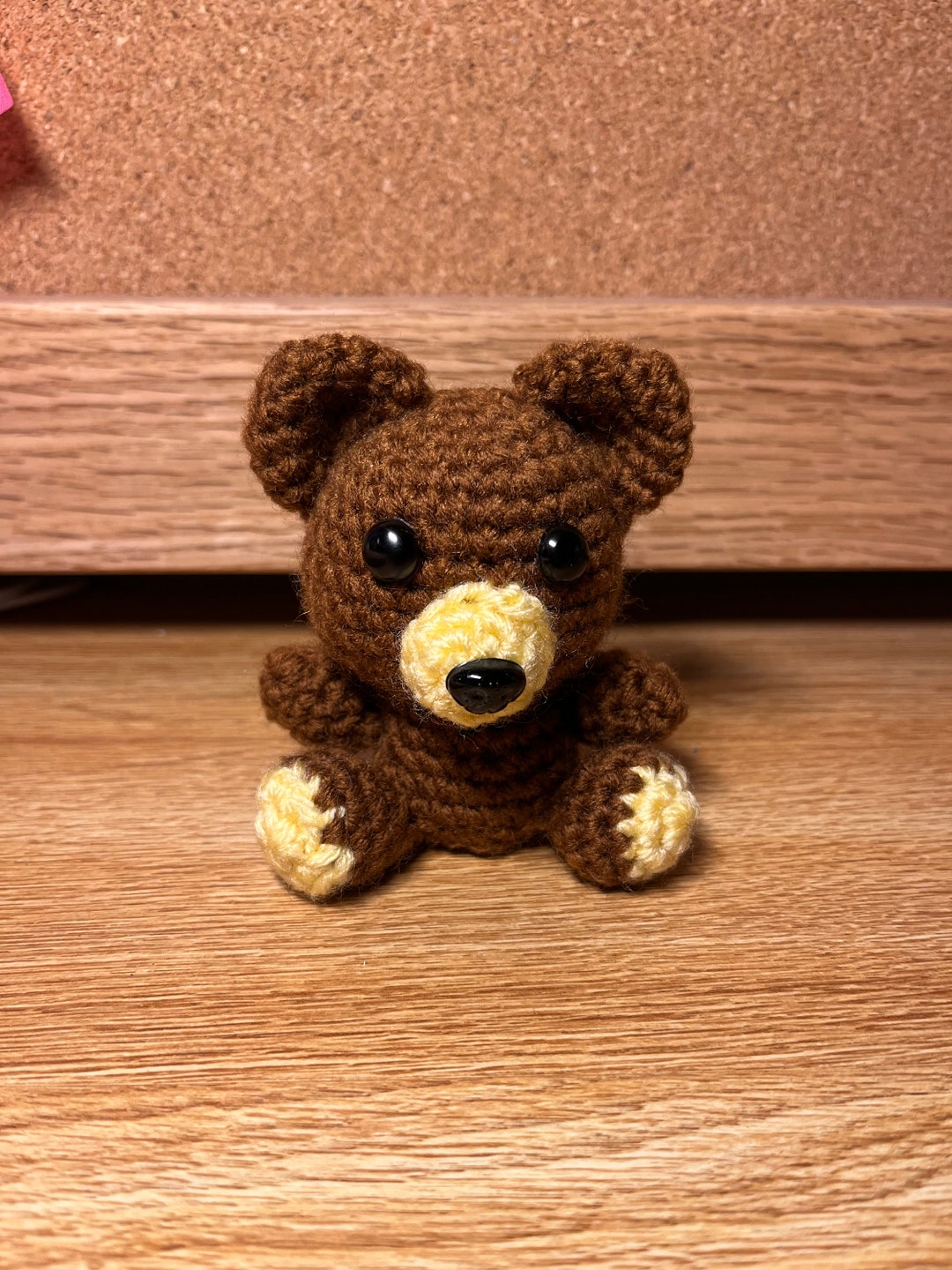 Cute Mini Crochet Bear - Etsy