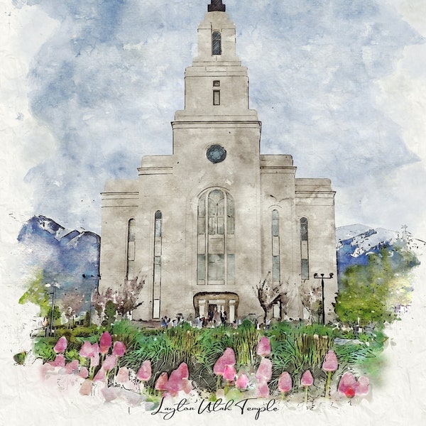 Utah Temple - Etsy