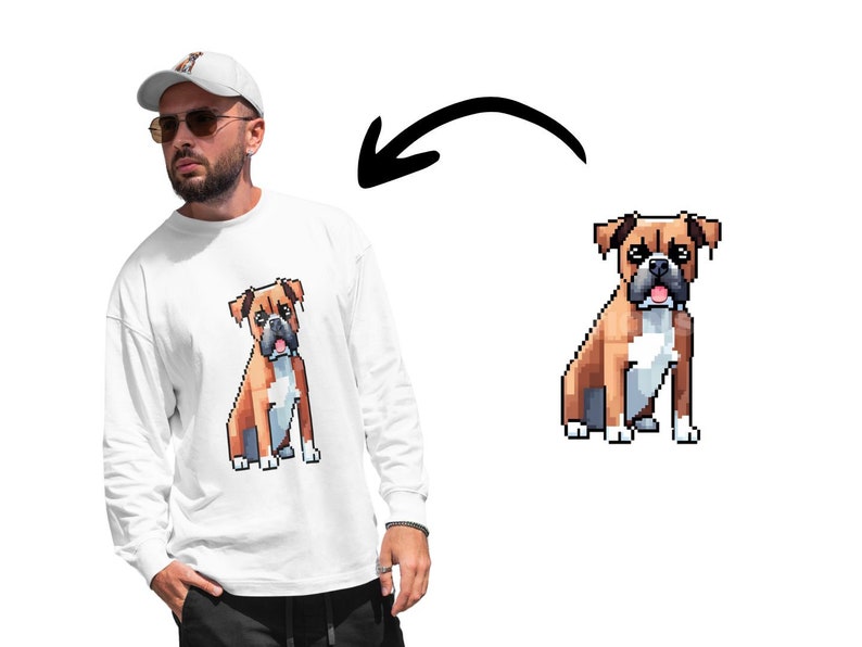 Pixel Art Dog Breed Illustrations Digital Download for T-shirts ...