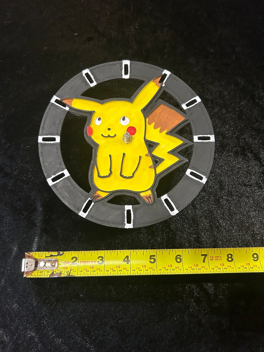 Pikachu Wall Clock Pokemon - Etsy