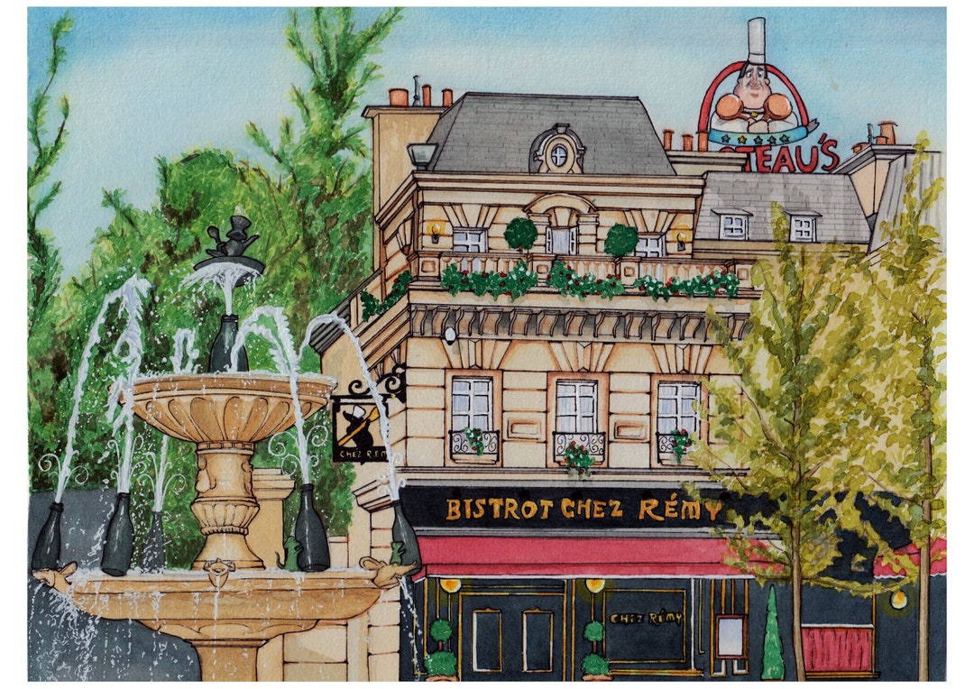 Bistro Chez Remy - Etsy