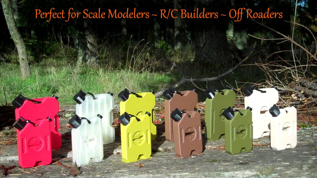 Proto~shotz | Life Size-scale Model Offroad Gas Cans | Water-tight 3D ...