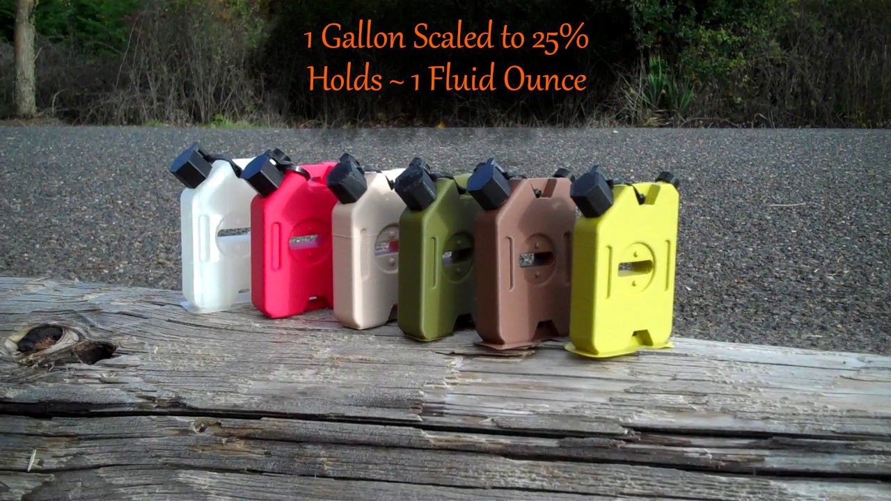 Proto~shotz | Life Size-scale Model Offroad Gas Cans | Water-tight 3D ...