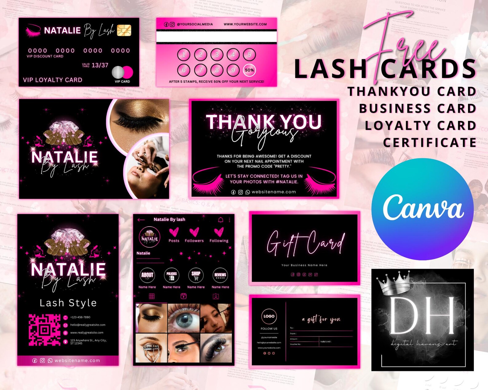 70 Lash Extension Training Template, Lash Extension Training Manual ...