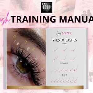 70+ Lash Extension Training Template, Lash Extension Training Manual ...