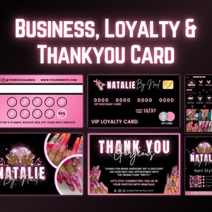 50+ Nail Tech Branding Kit, Nail Tech Instagram Template, Nail Business ...