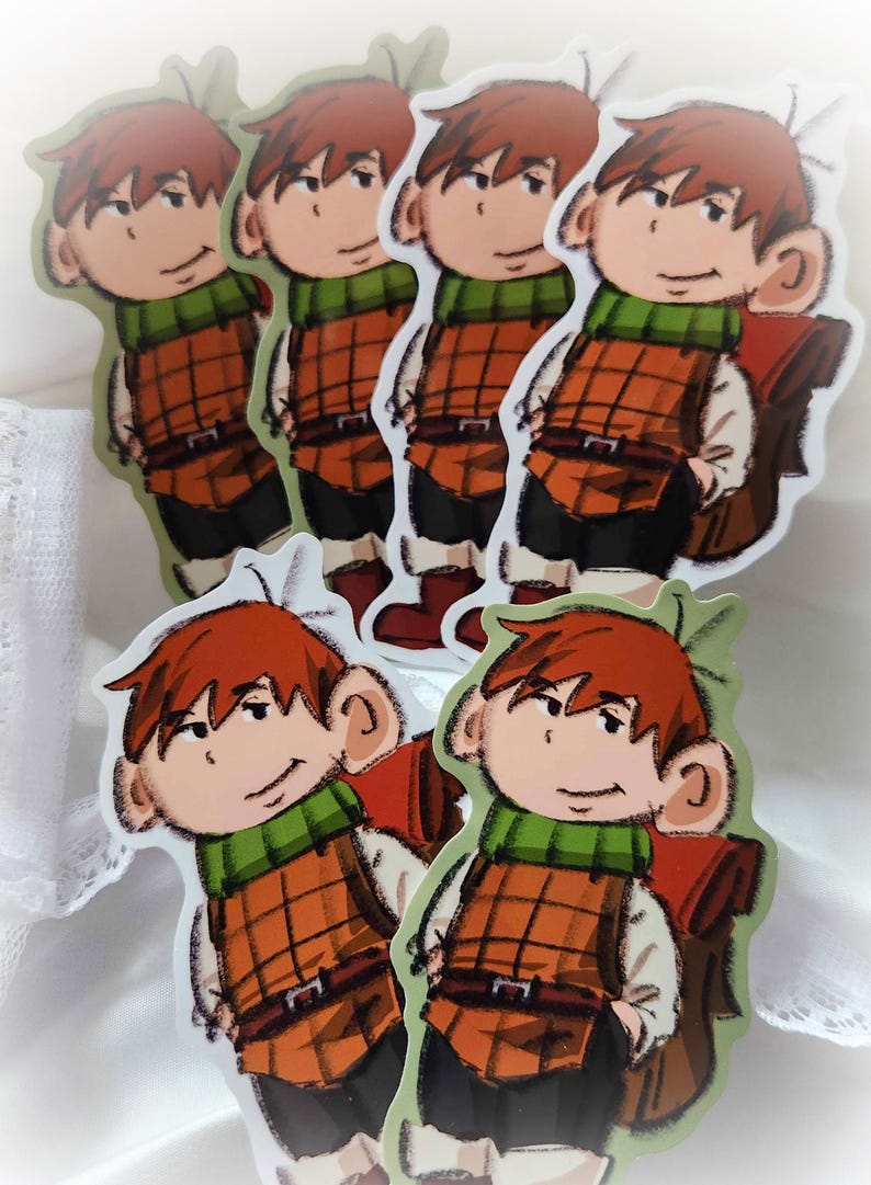 Chill-guy Chuck Sticker Chillchuck Dungeon Meshi / Delicious in Dungeon ...