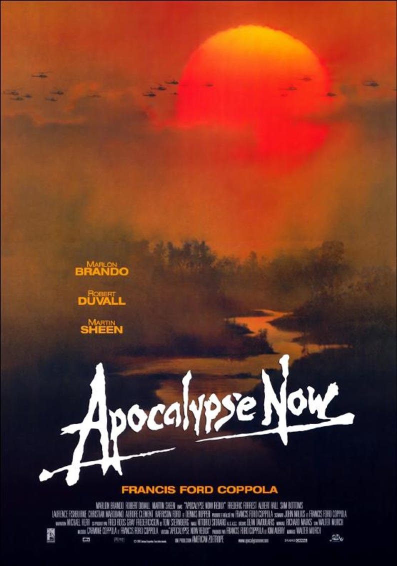 Poster Digital Afiche Digital Download APOCALYPSE NOW Alta Resolucion ...