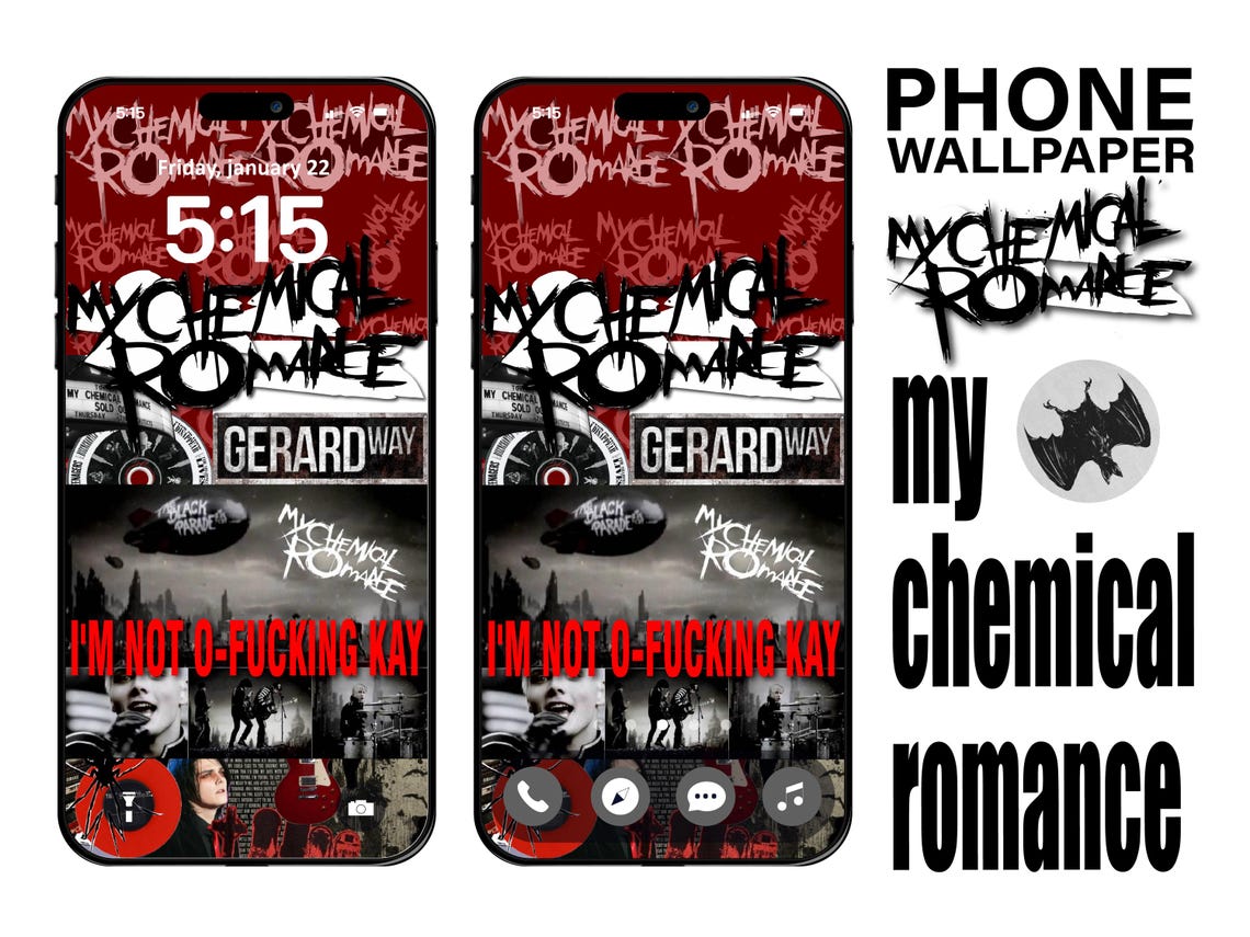 Pack De 10 Wallpapers My Chemical Romance | Fondos Para Teléfono HD ...