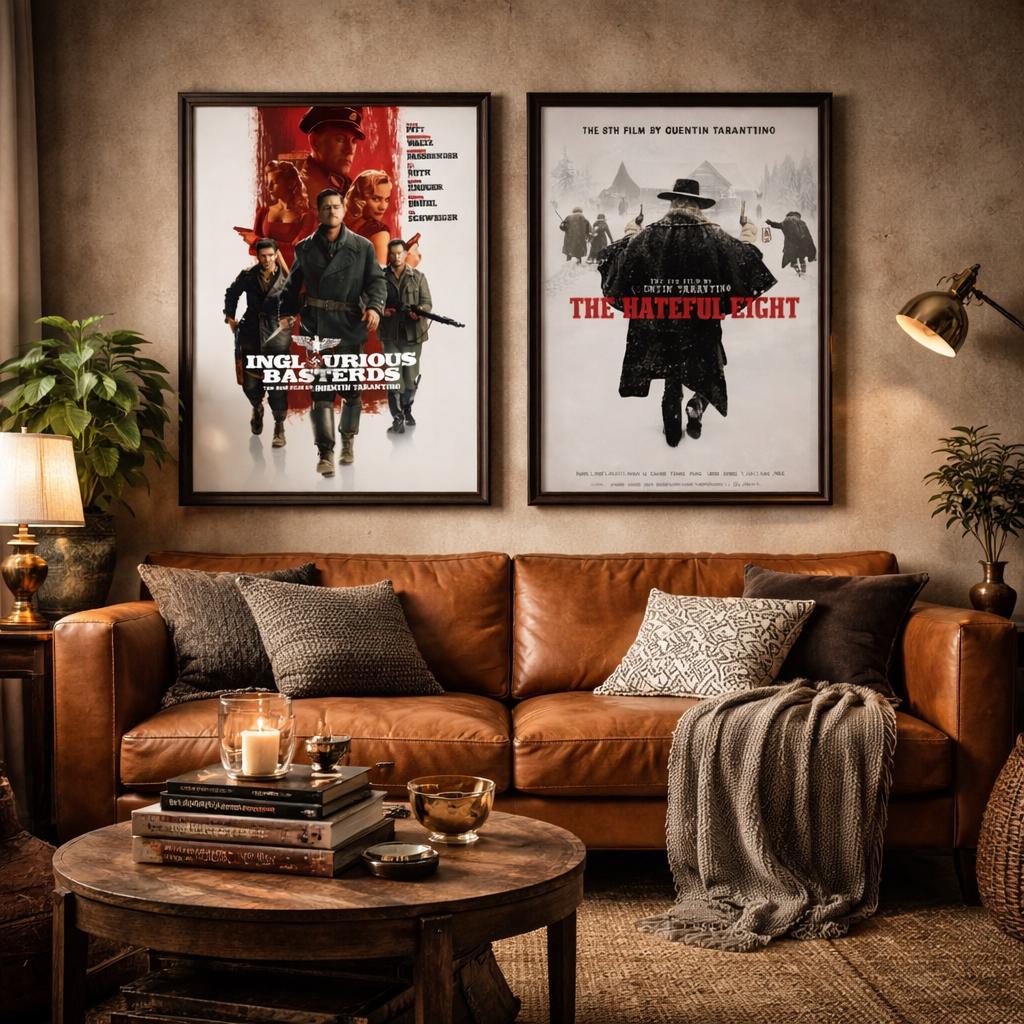 Quentin Tarantino Hateful Eight Inglourious Basterds Movie Posters ...