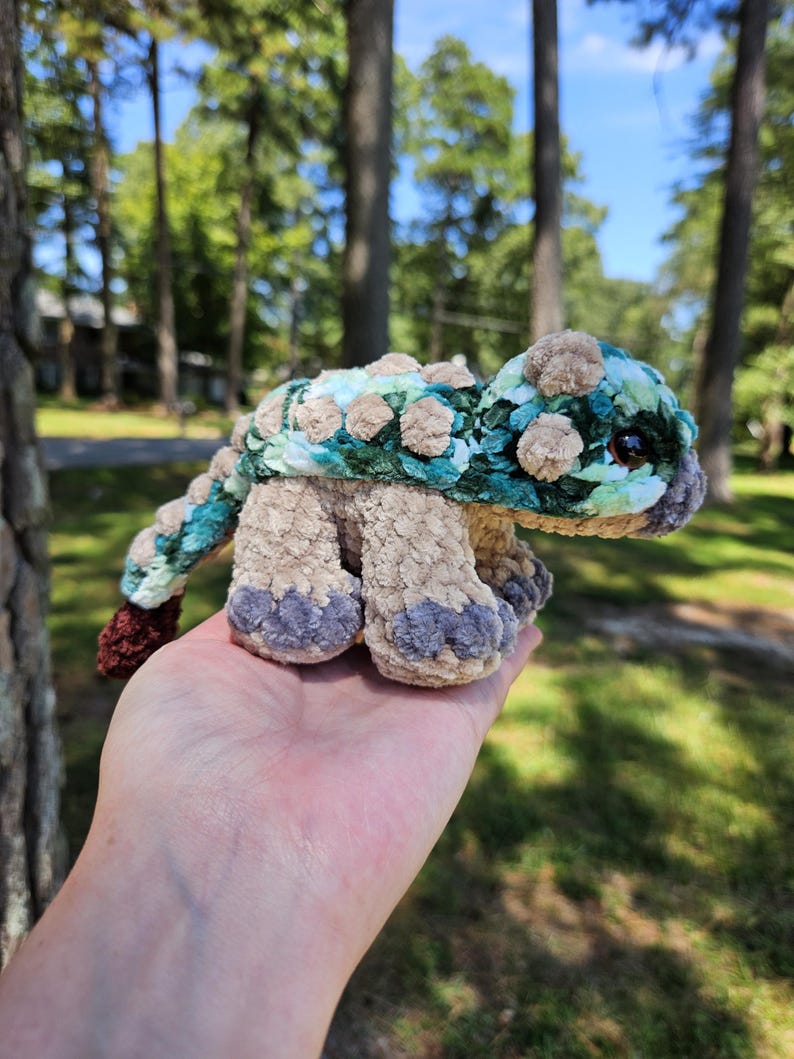 Mini Ankylosaurus Crochet Pattern| PDF Only| Amigurumi Dinosaur Plushie ...