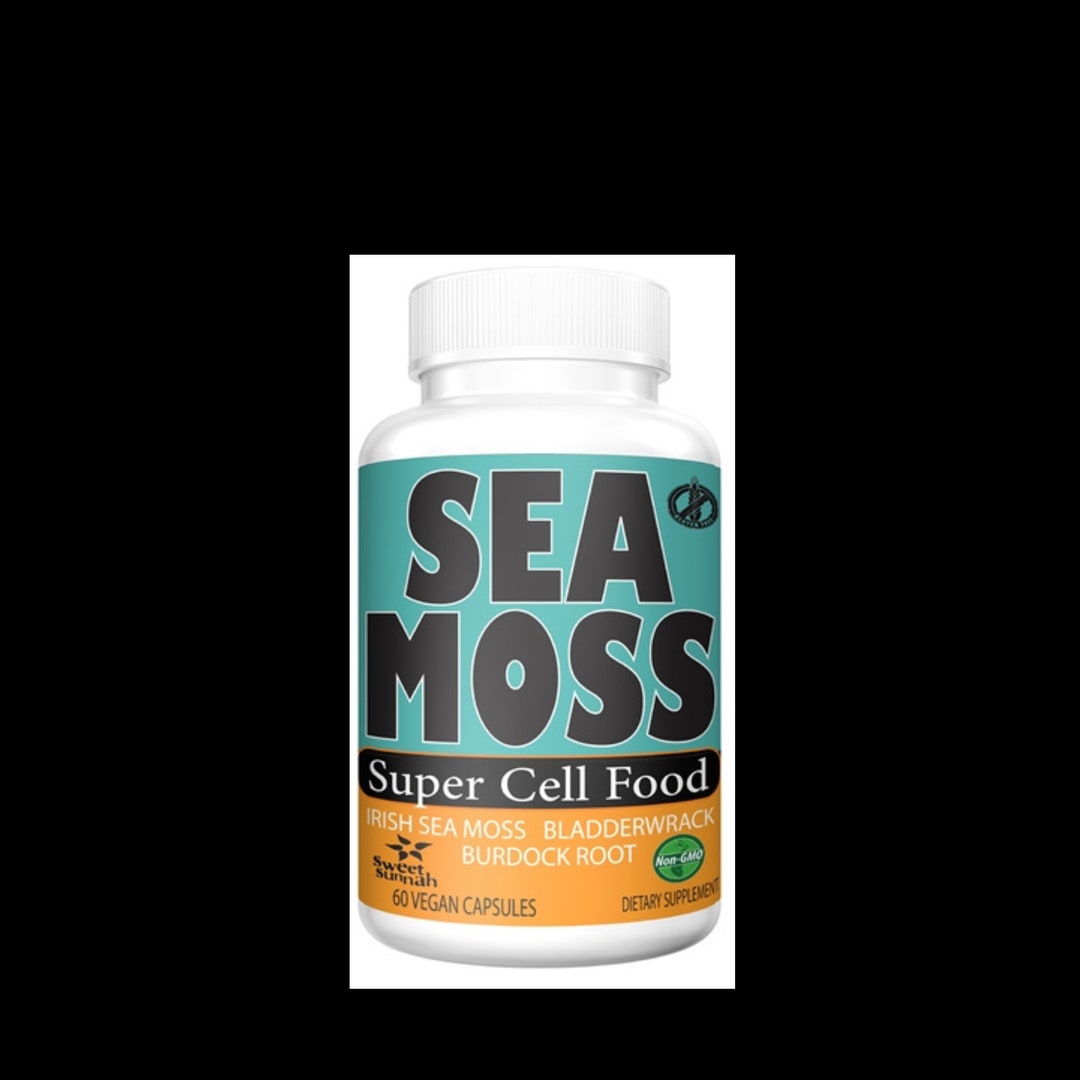 Sea Moss Super Cell Food 60 Count - Etsy