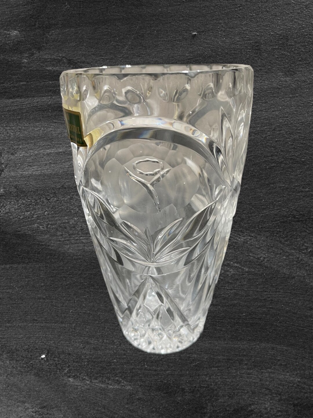 Crystal 6 Inch 24 % Full Lead Crystal Rose Vase Made in West Germany - Etsy