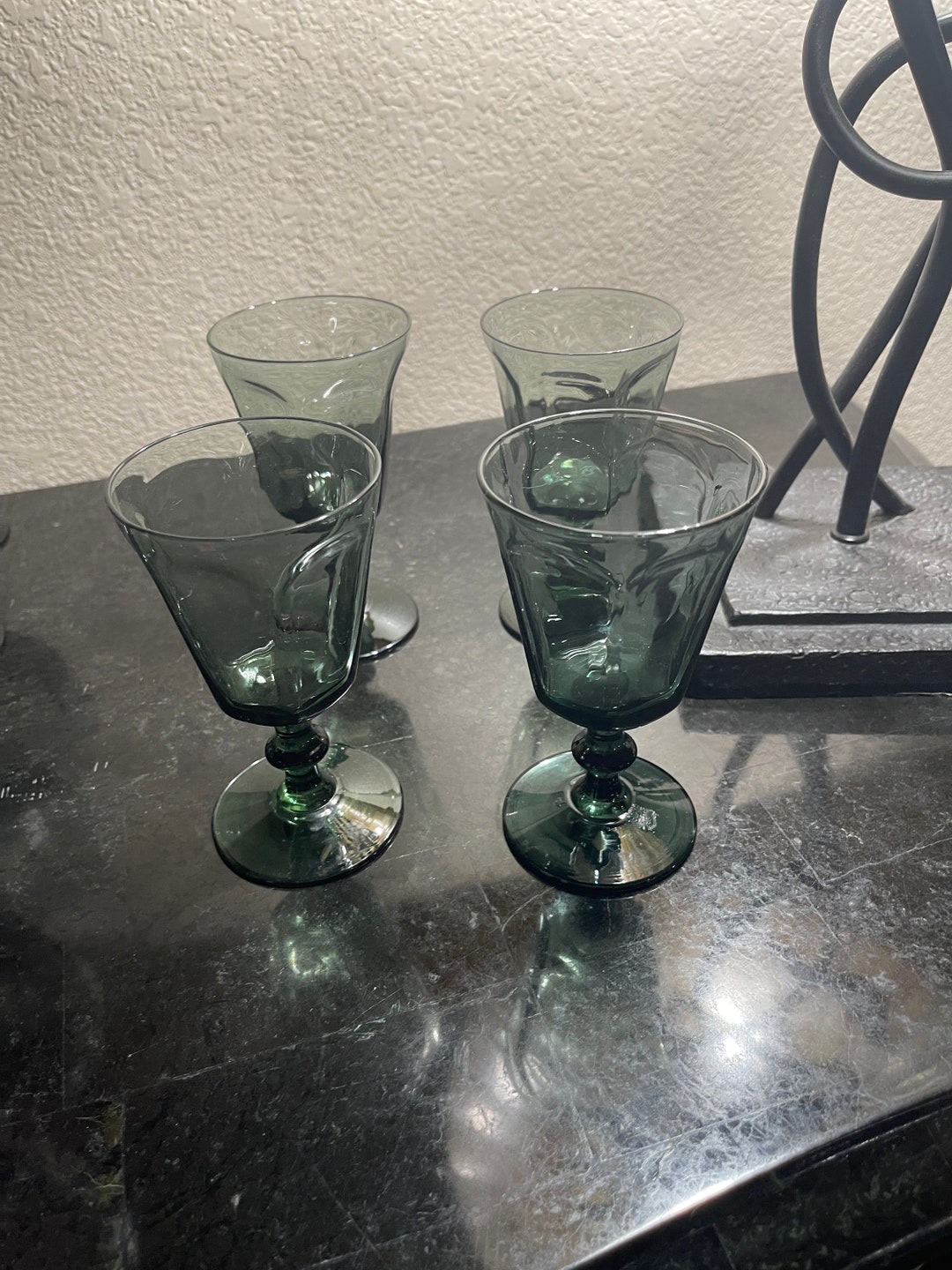 1950s Fostoria Virginia 4 Smokey Color Juice Glasses - Etsy
