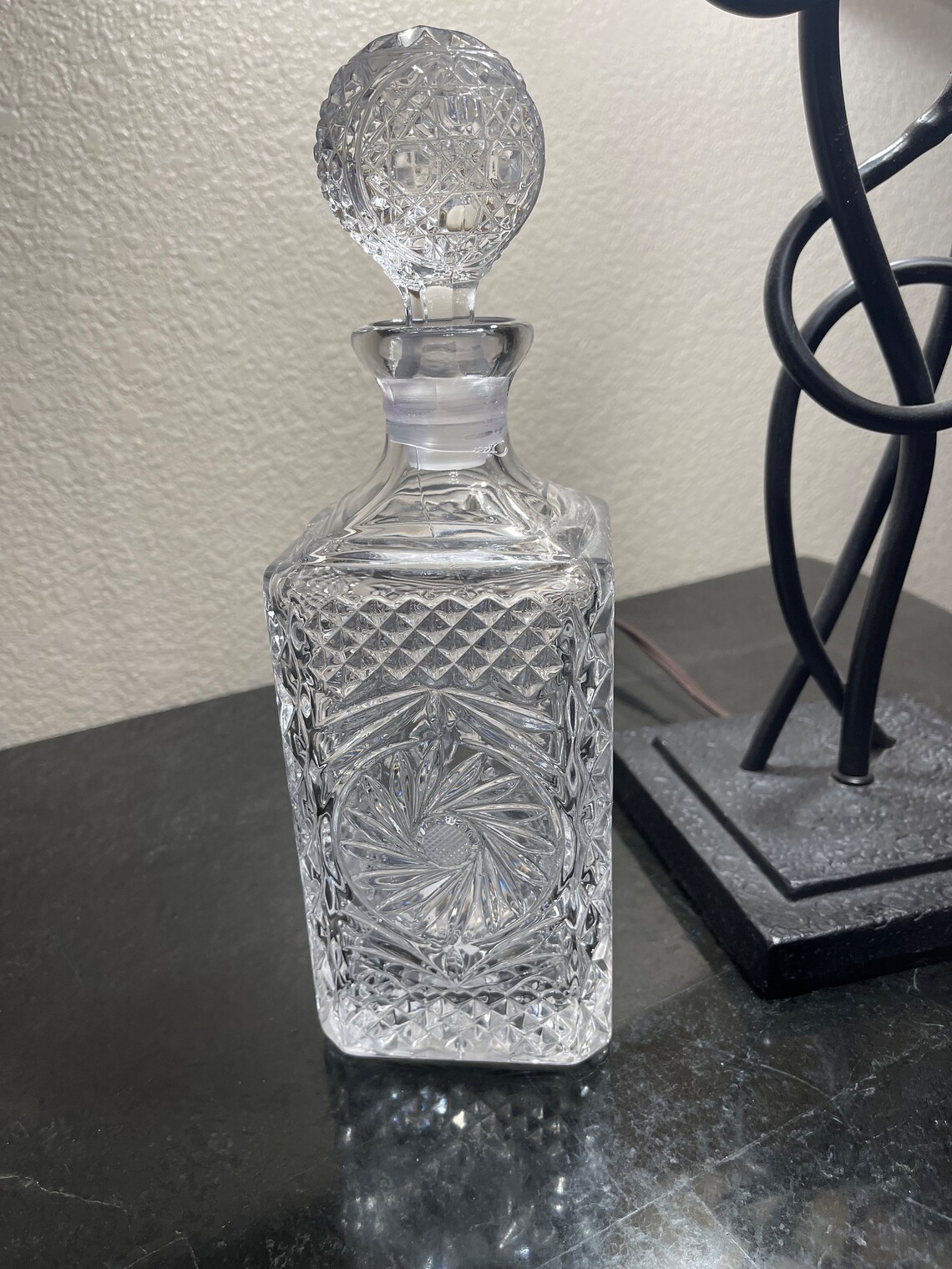 RCR Royal Crystal Rock Italian Decanter Crystal - Etsy