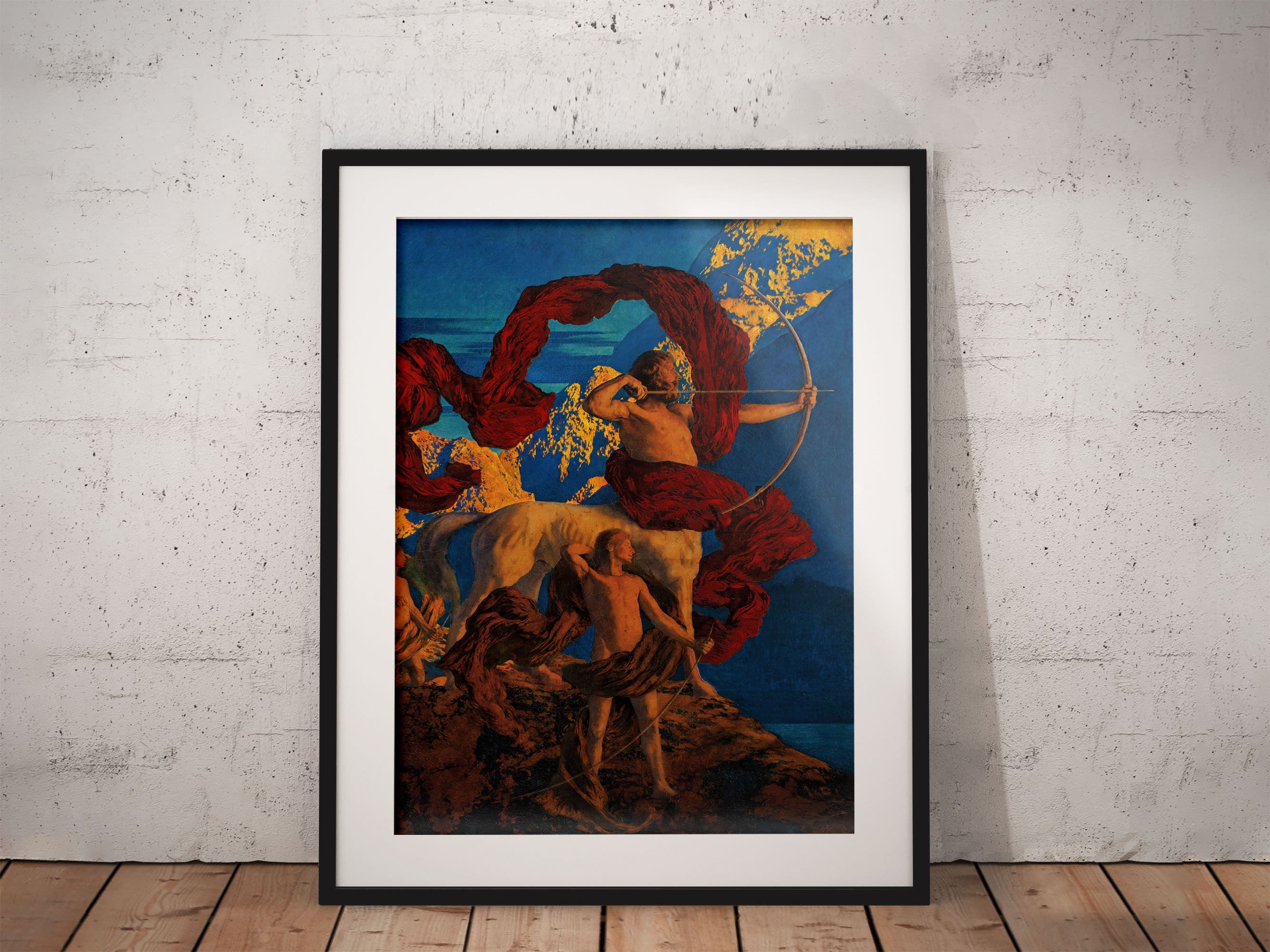 Jason and His Teacher by Maxfield Parrish, Vintage Painting, Classic ...