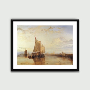 The Dort (1818) - J. M. William Turner, Vintage Painting, Classic Art ...