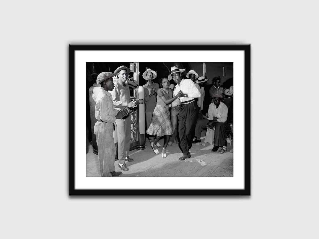 Juke Joint Dancing (1940), Vintage Print, Wall Art Print, Wall Decor ...