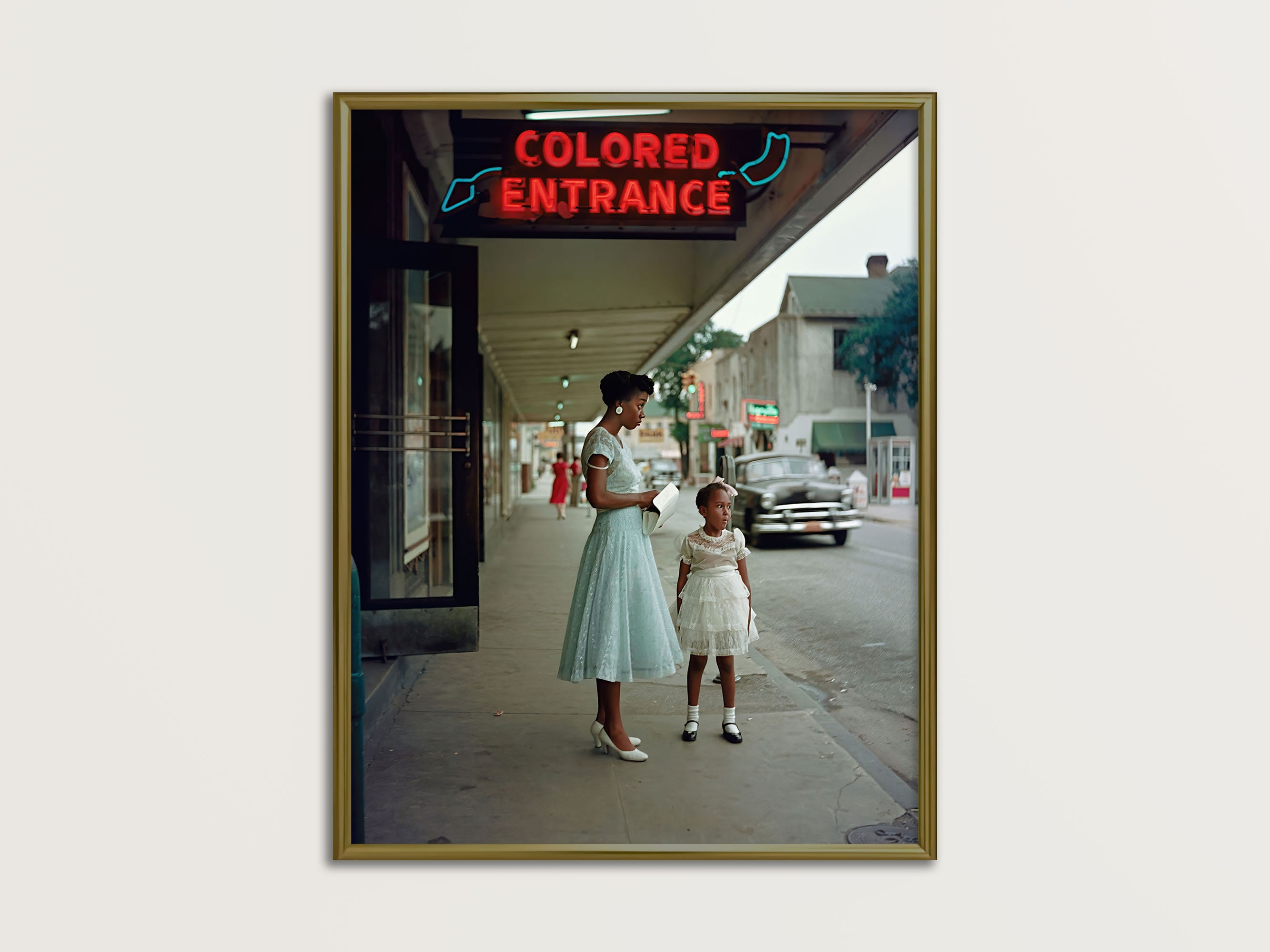 Gordon Park's Story of Segregated South, Vintage Print, Wall Art Print ...