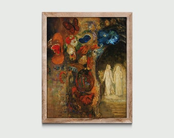 Odilon Redon Apparition 1905 Print Poster - Etsy