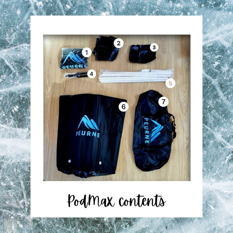 Peurne Podmax: UK'S Largest Ice Bath, Cold Water Recovery Pod, Therapy ...