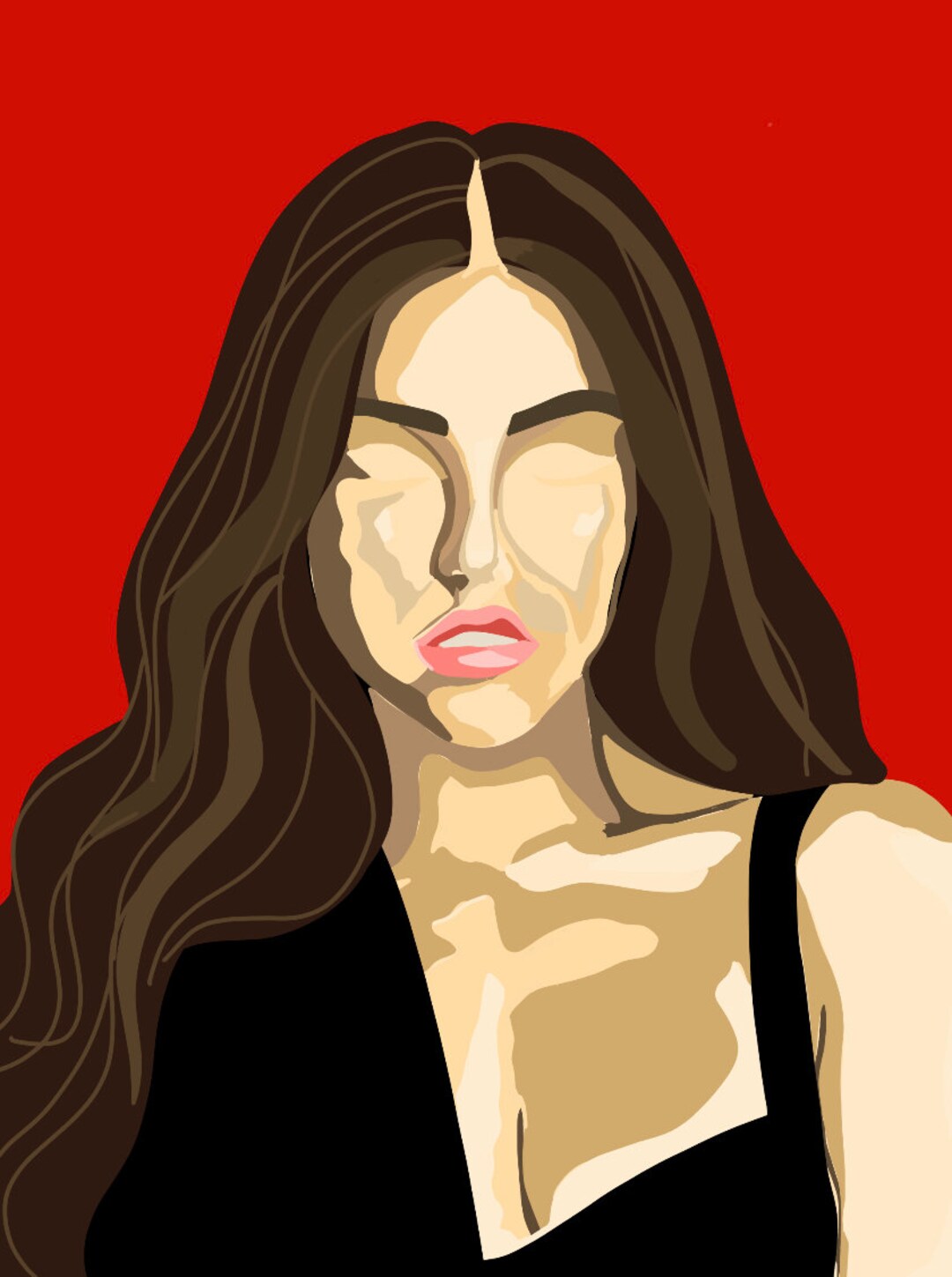 Custom Personal or Celebrity Faceless Portraits - Etsy