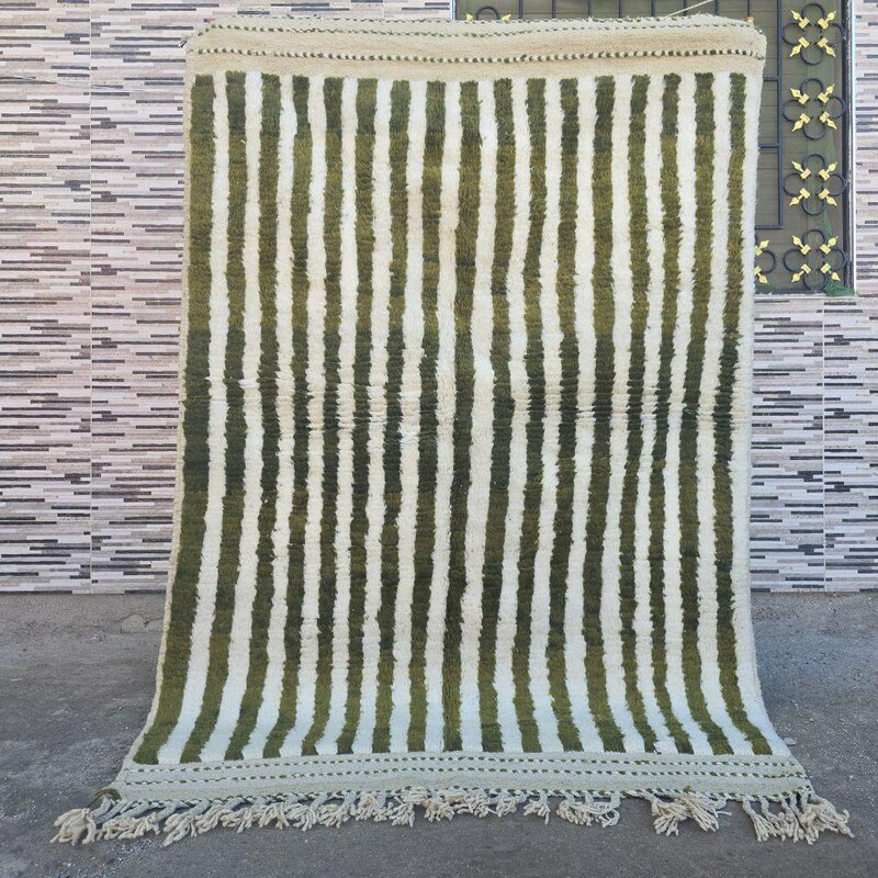 Green Moroccan Rug - Etsy