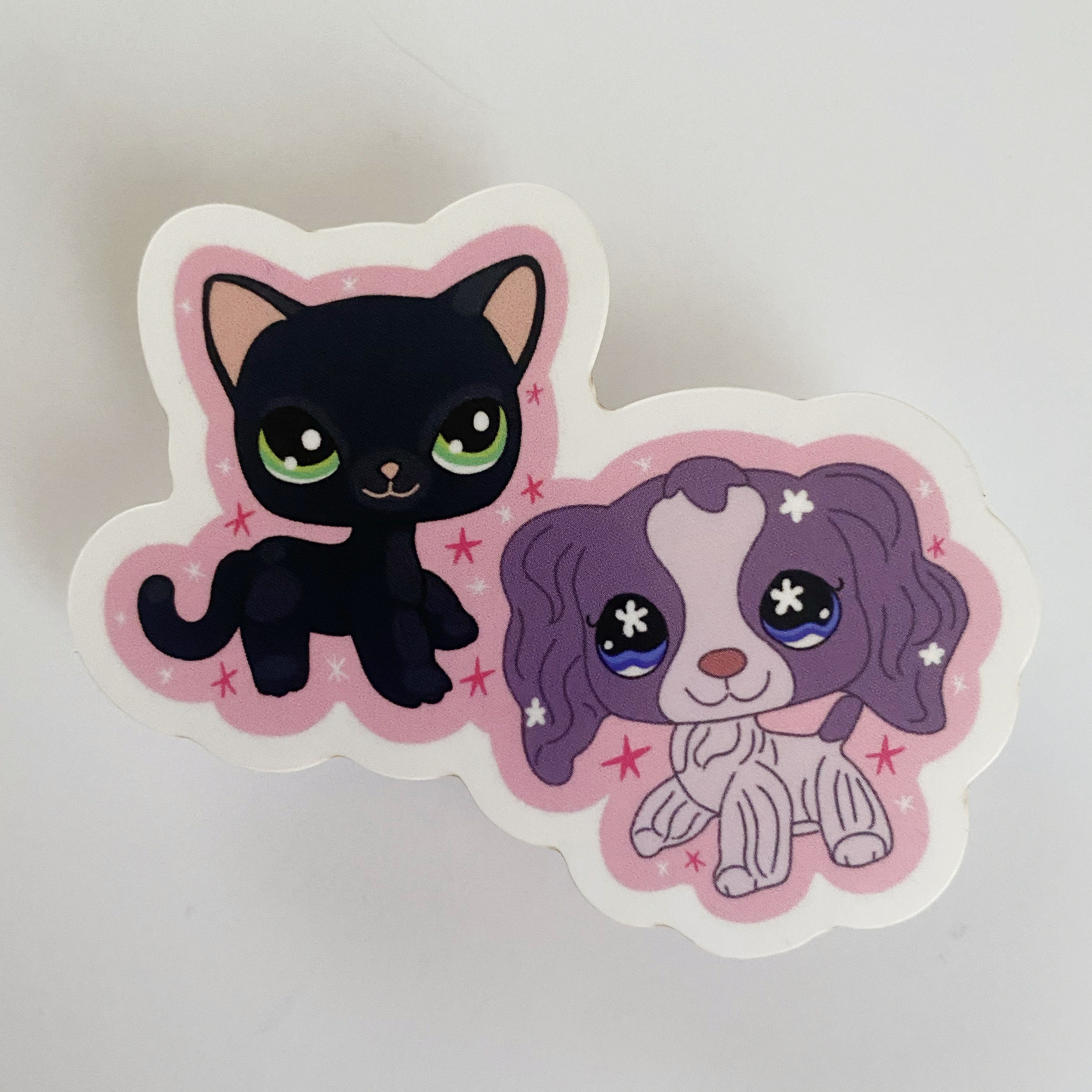 LPS Littlest Pet Shop Nostalgic Pink Matte Sticker - Etsy