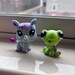 Littlest Pet Shop Yellow Iguana Keychain Charm G7 LPS Heart Key Ring ...