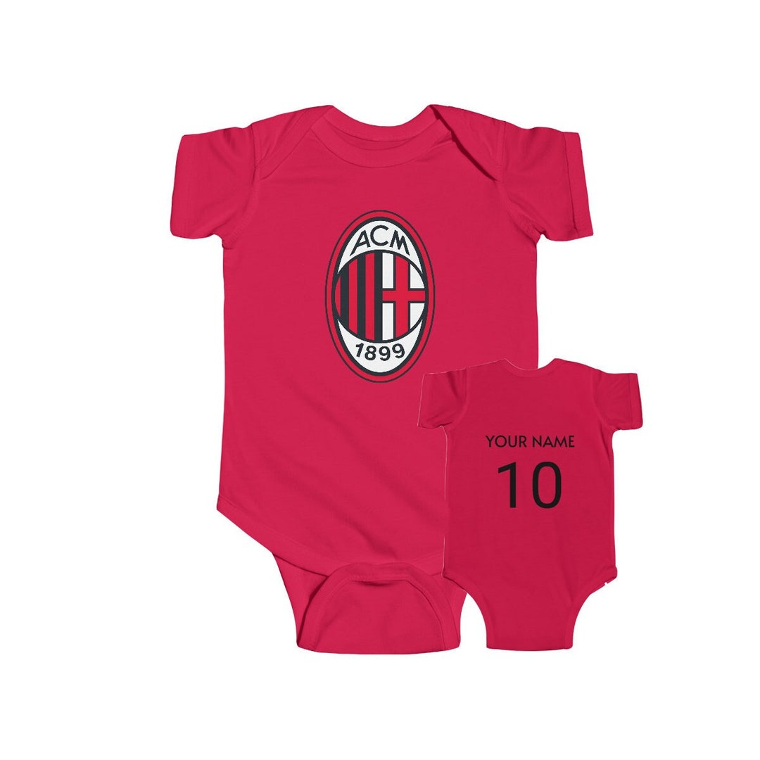Customized Baby Body - AC Milan - Etsy