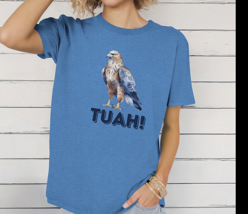 Hawk Tuah, Trendy Tshirt, Funny Tee, Popular Tshirt, Hawk Tuah 2024 ...