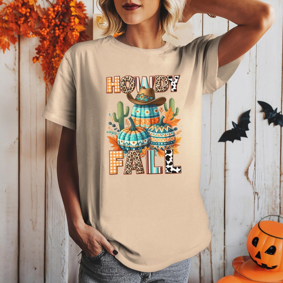 Fall Shirt, Fall Tshirt, Howdy Fall Shirt, Western Fall Shirt, Fall Tee ...