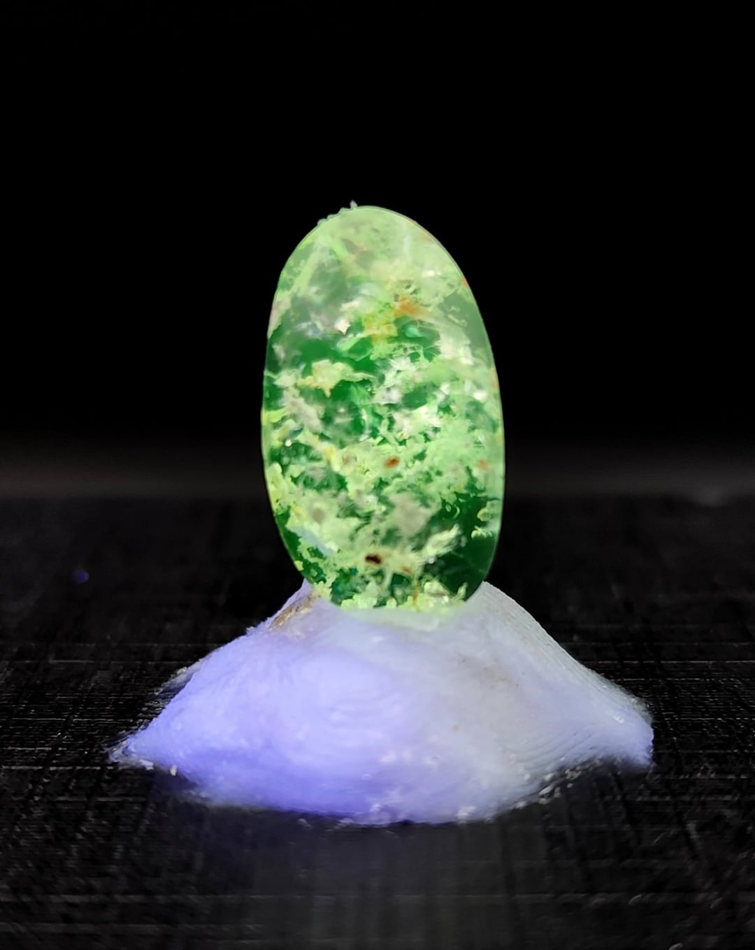 UV Reactive Daylite Hyalite Opal Cabochon Sunlight Reactive Opal - Etsy