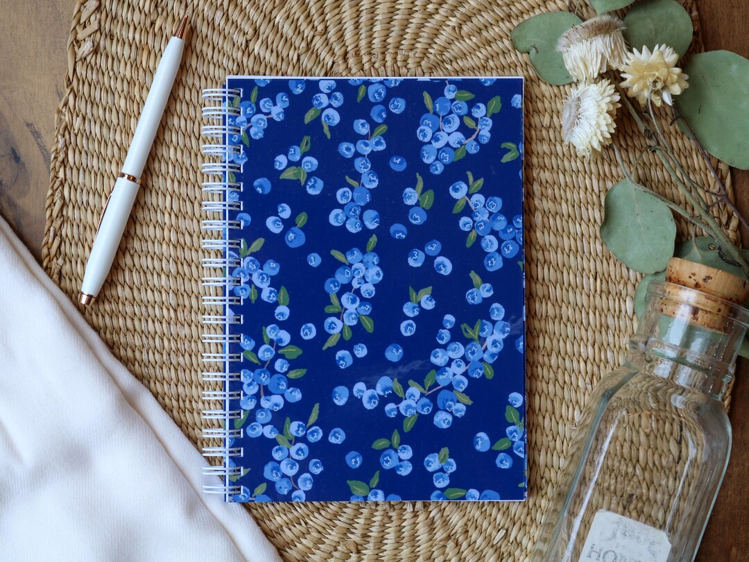 Twin-loop Wire-bound Notebook - Orchard | Spiral Notebook | Fruit ...