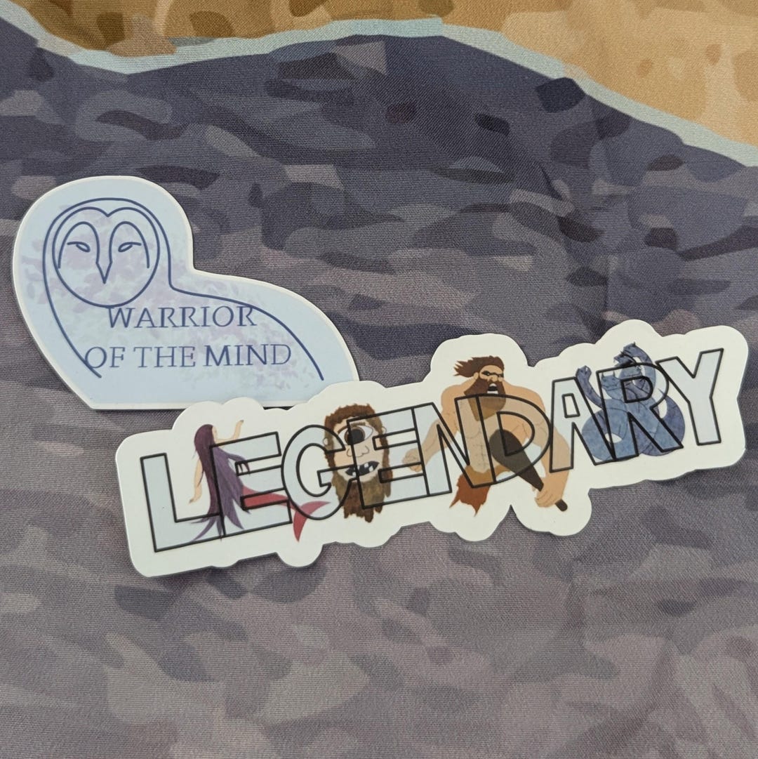 EPIC the Musical Stickers, Legendary, Warrior of the Mind,puppeteer ...
