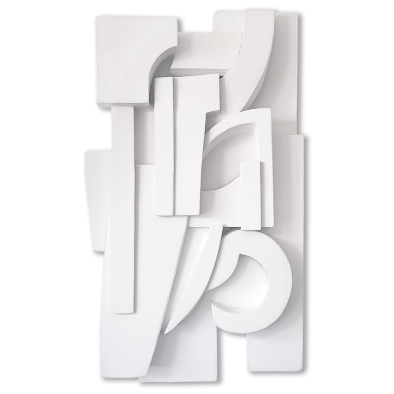 Minimalist Abstract Wall Sculpture - Etsy