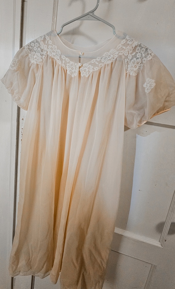 Vintage Nightgown Pastel Pink Gem