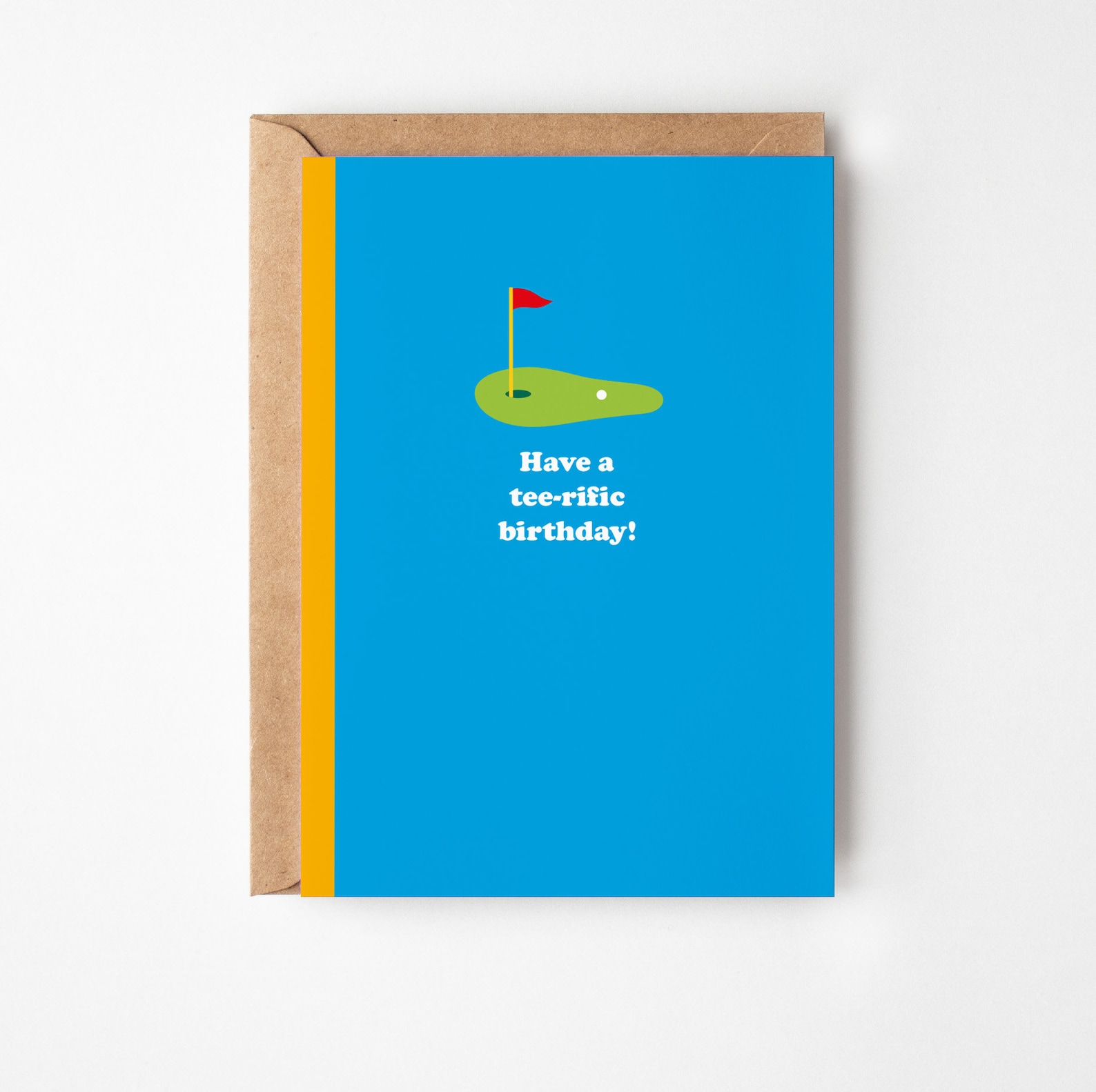Golf Greetings Card | Golf Birthday Card - Etsy