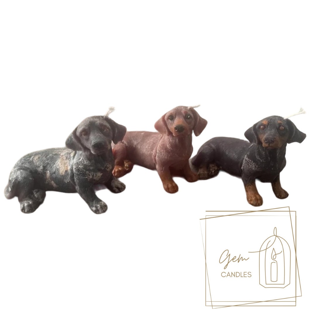 Dachshund Candle - Sausage Dog- Small - Etsy
