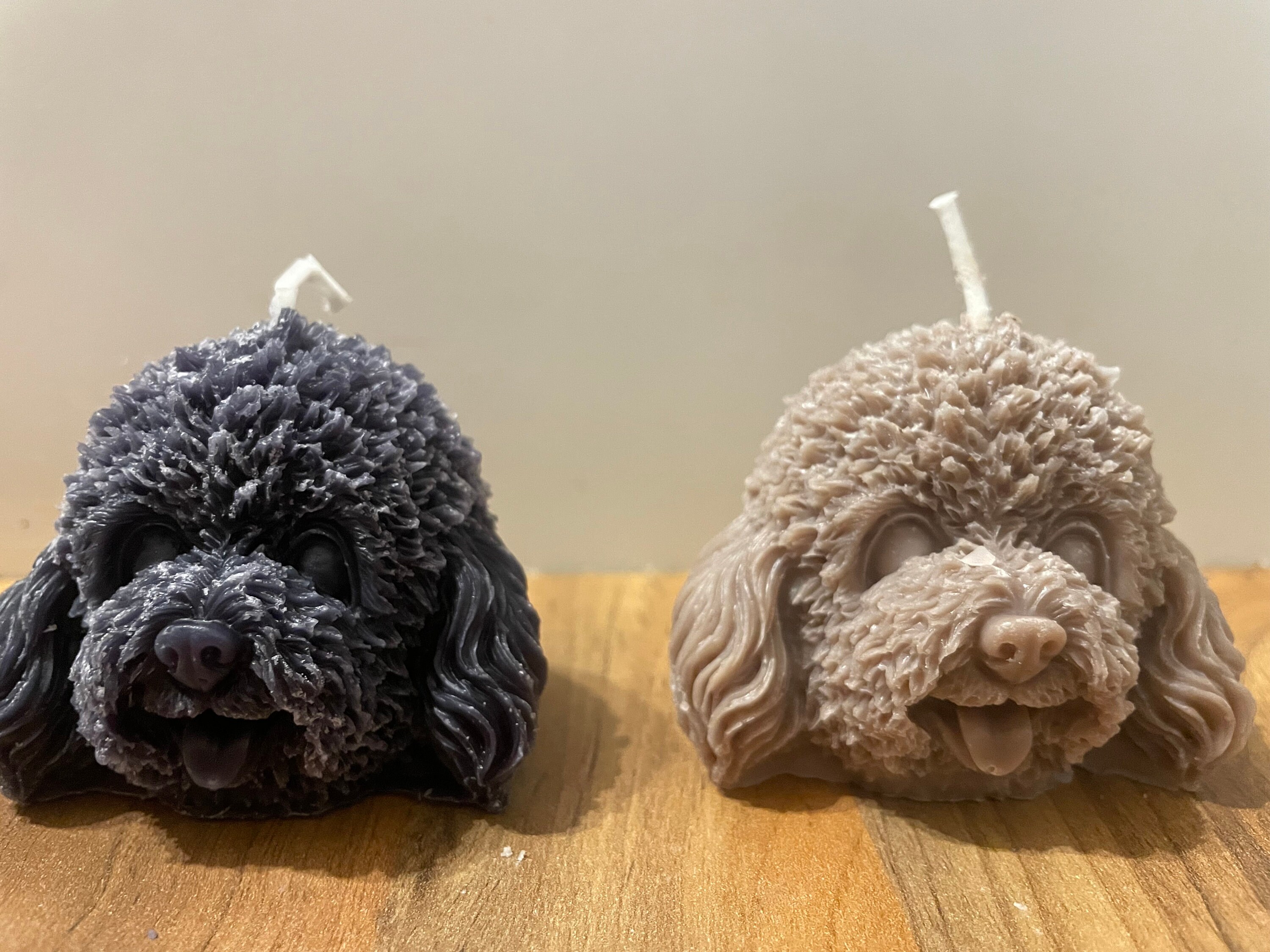 Cockapoo / Cavapoo Head Candle - Etsy UK
