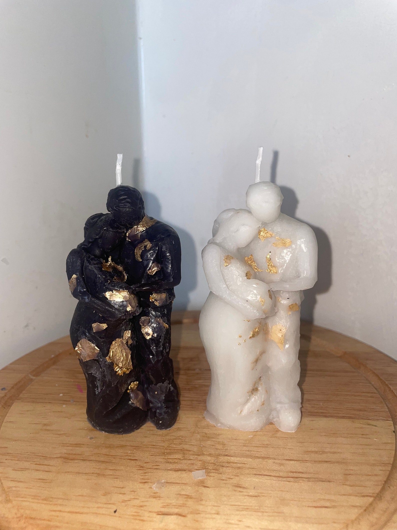 Pregnant Couple Candle - Etsy