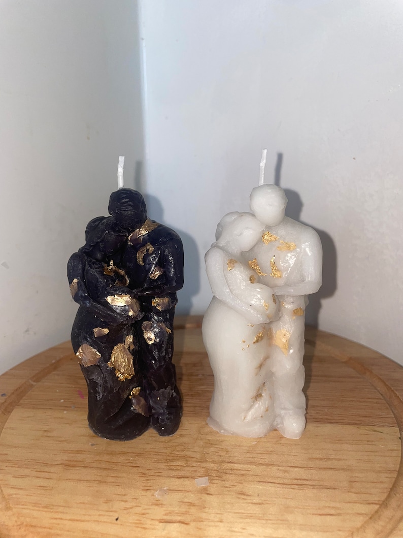 Pregnant Couple Candle - Etsy