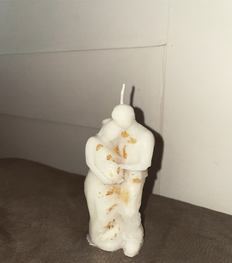 Pregnant Couple Candle - Etsy