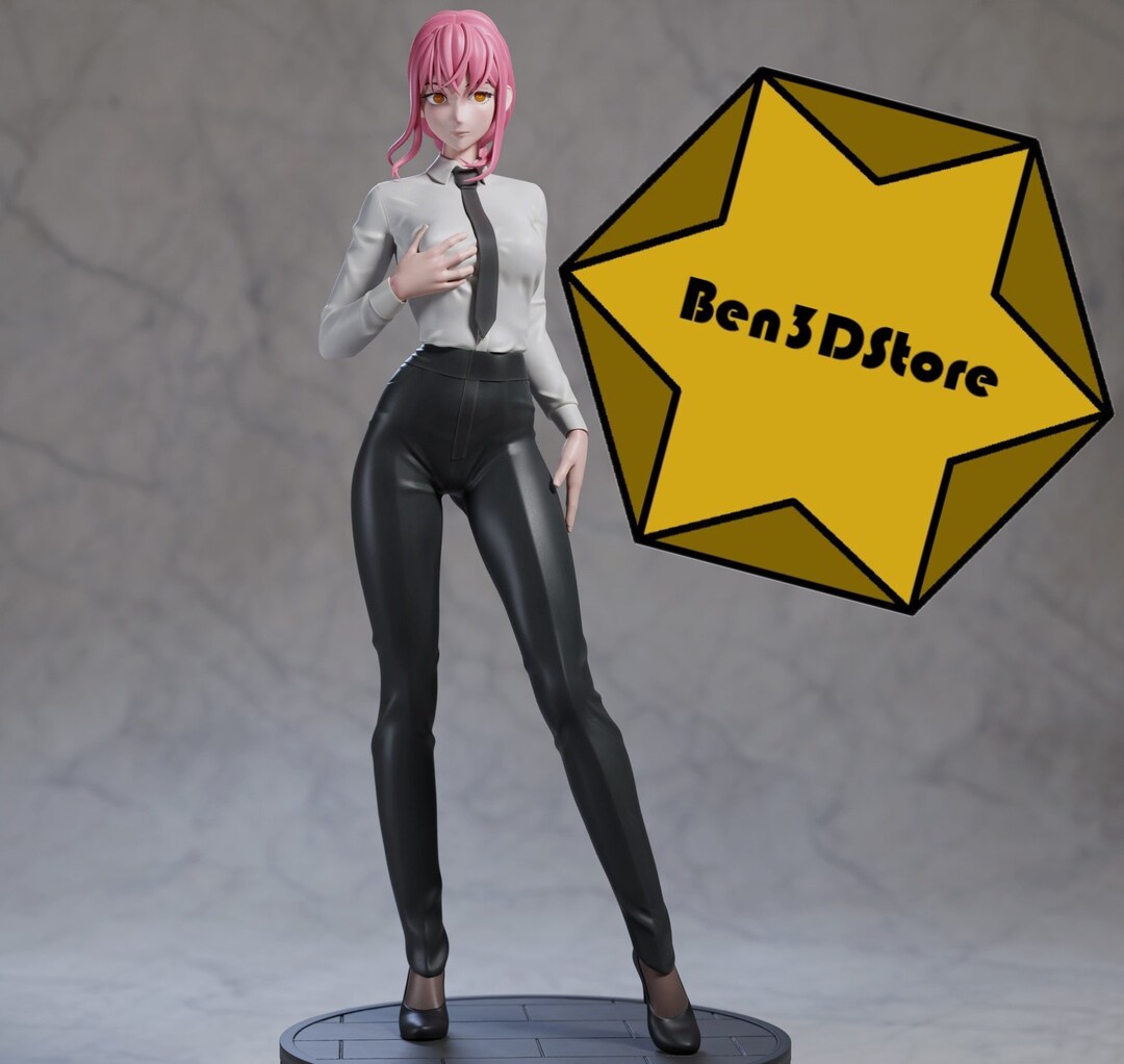 Makima Statue 3d Model for Printing Digital Download Stl - Etsy