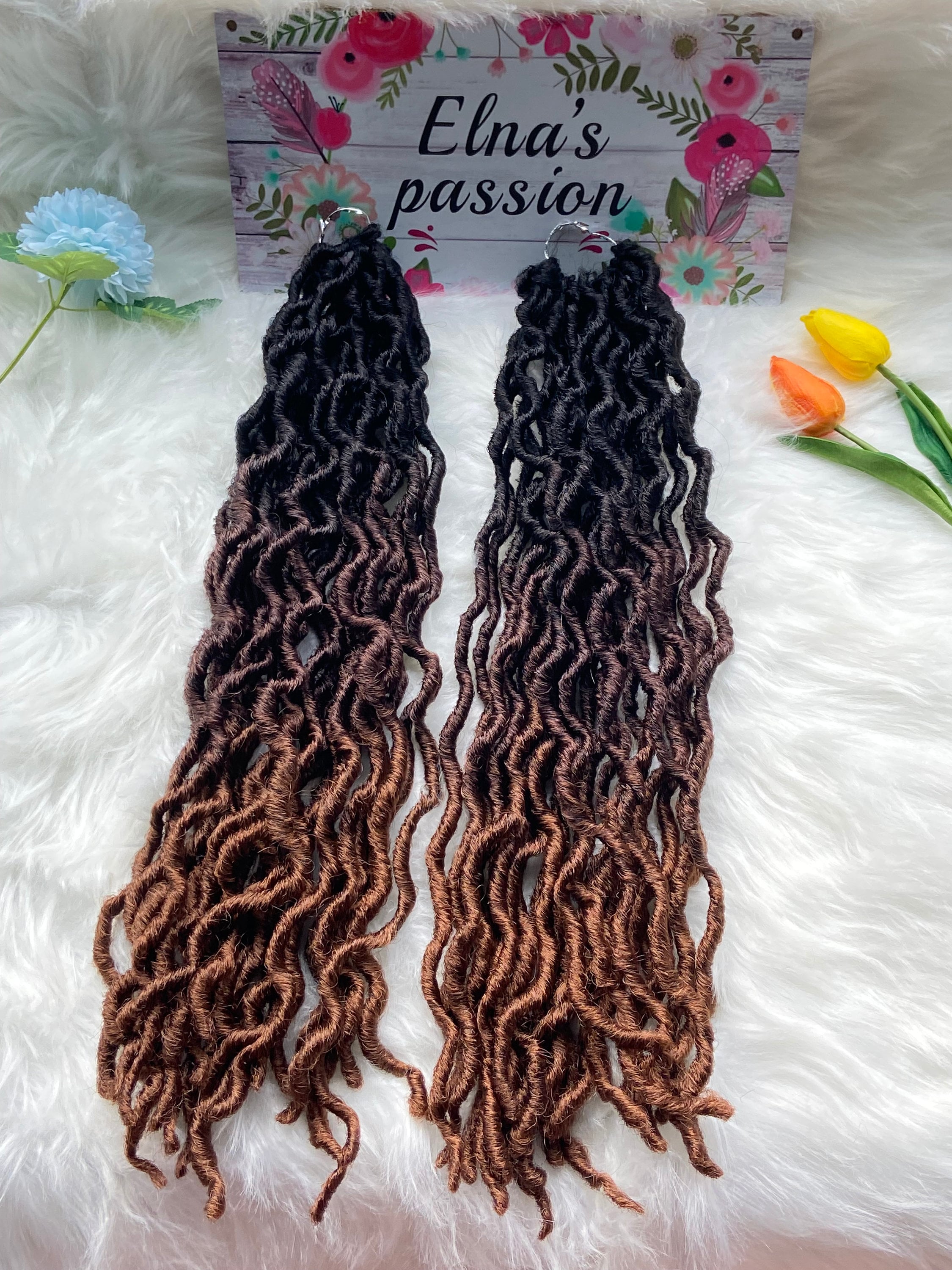 Faux Locs Crochet Hair Greadlock Gypsy NU Locs High Quality Goddesslocs ...