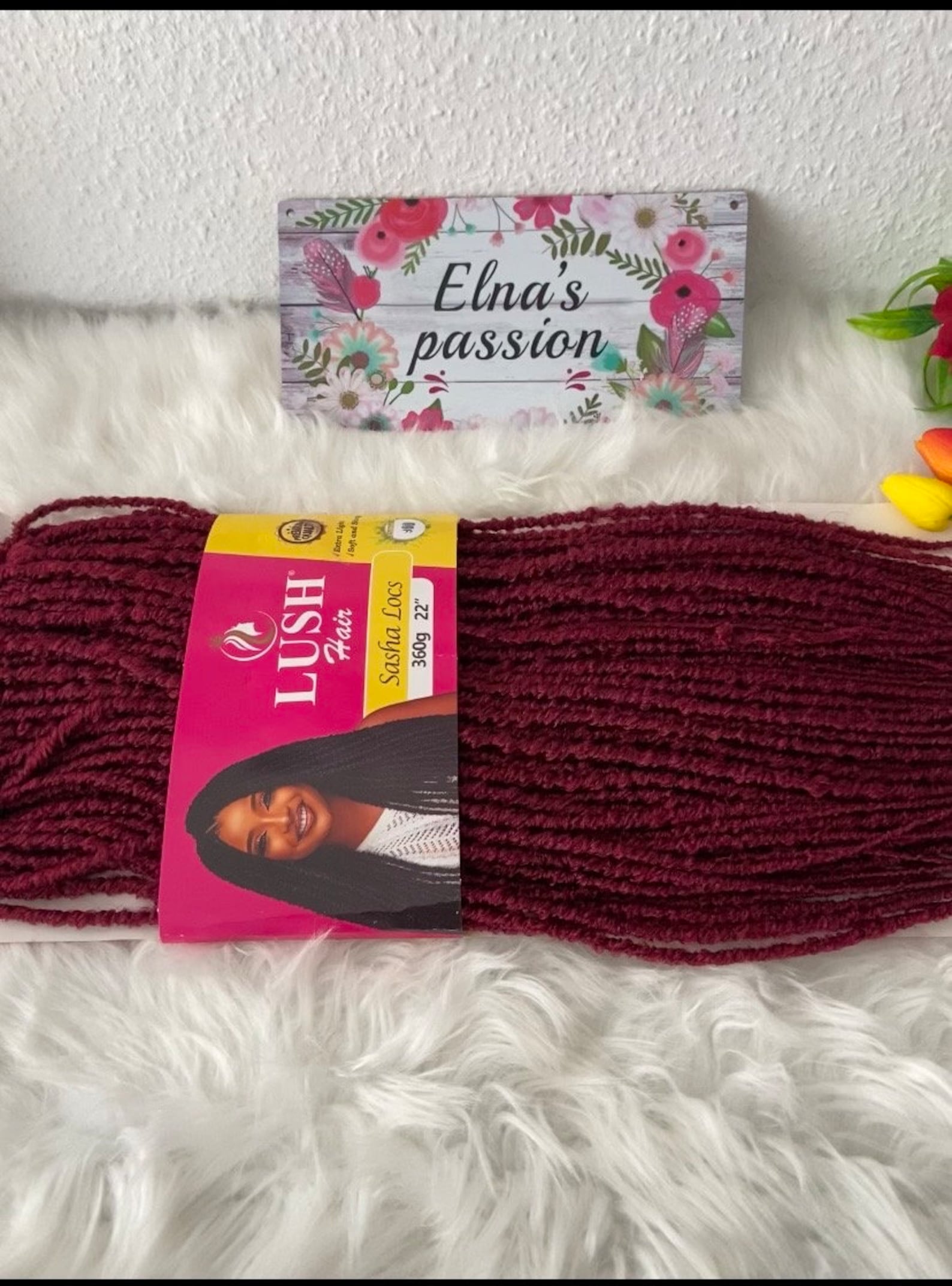 Lush Sasha Locs Hair Extension Crochet Braids - 1 Pack (90 Strands ...