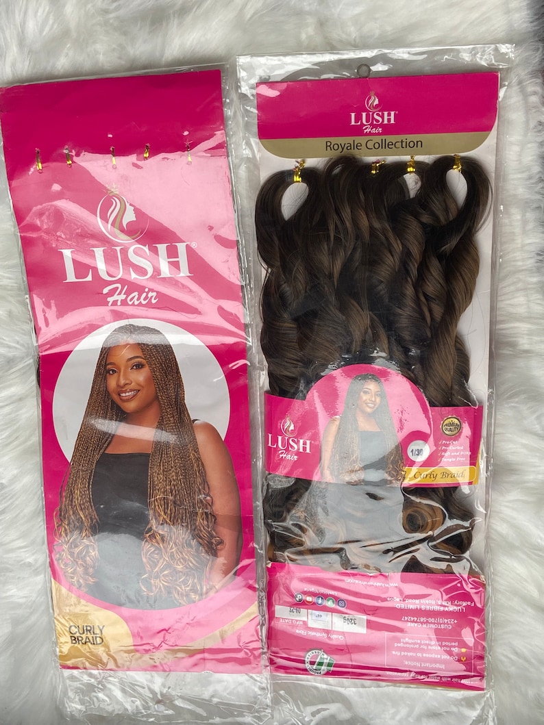 Lush Curl Braid Loose Body Wave Pre-cut French Curly Braids - Etsy