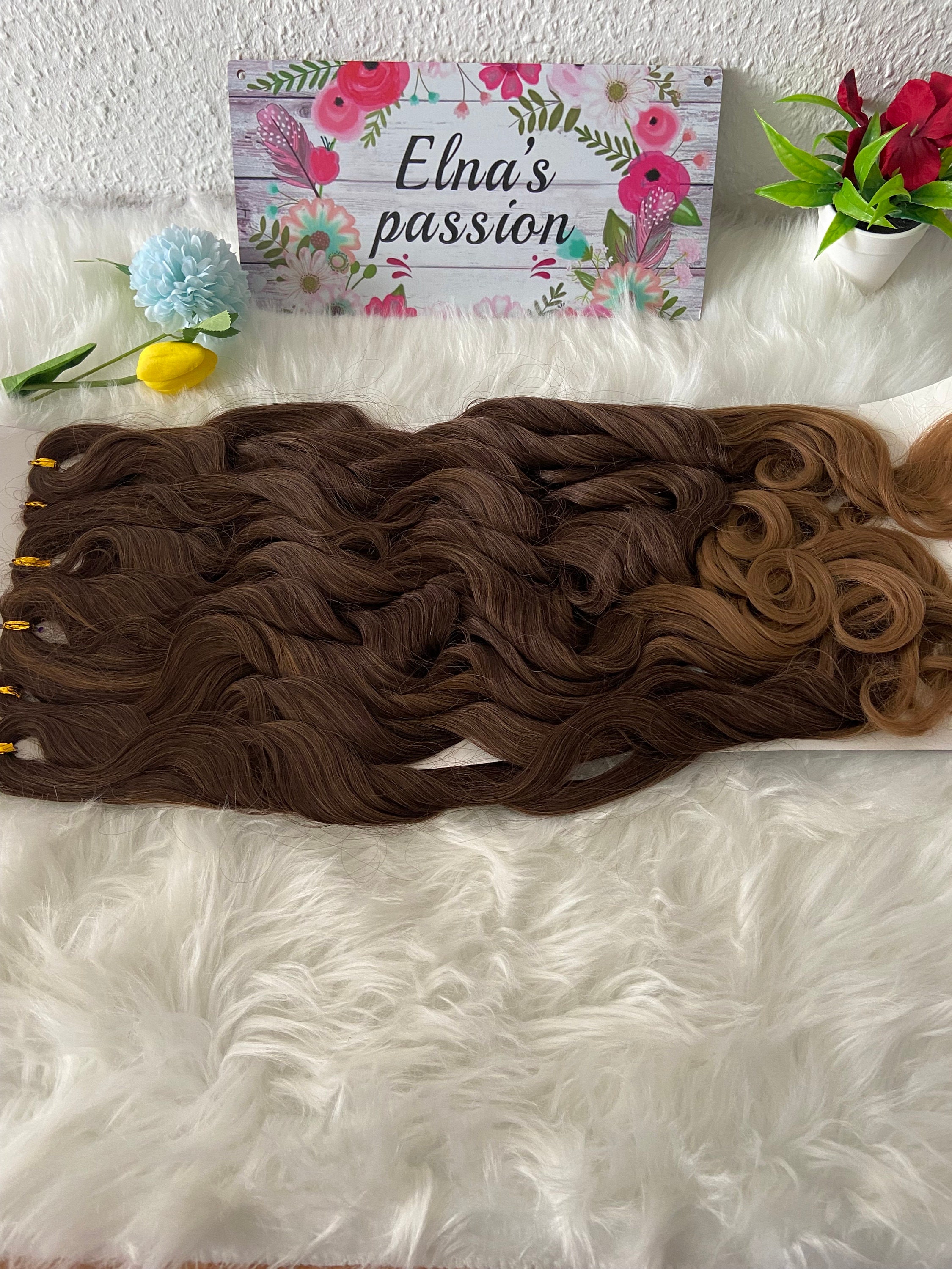 60 Darling Empress Curly Braid Pre-stretched Hair Extension, French ...
