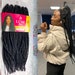 Lush Sasha Locs Hair Extension Crochet Braids - 1 Pack (90 Strands ...